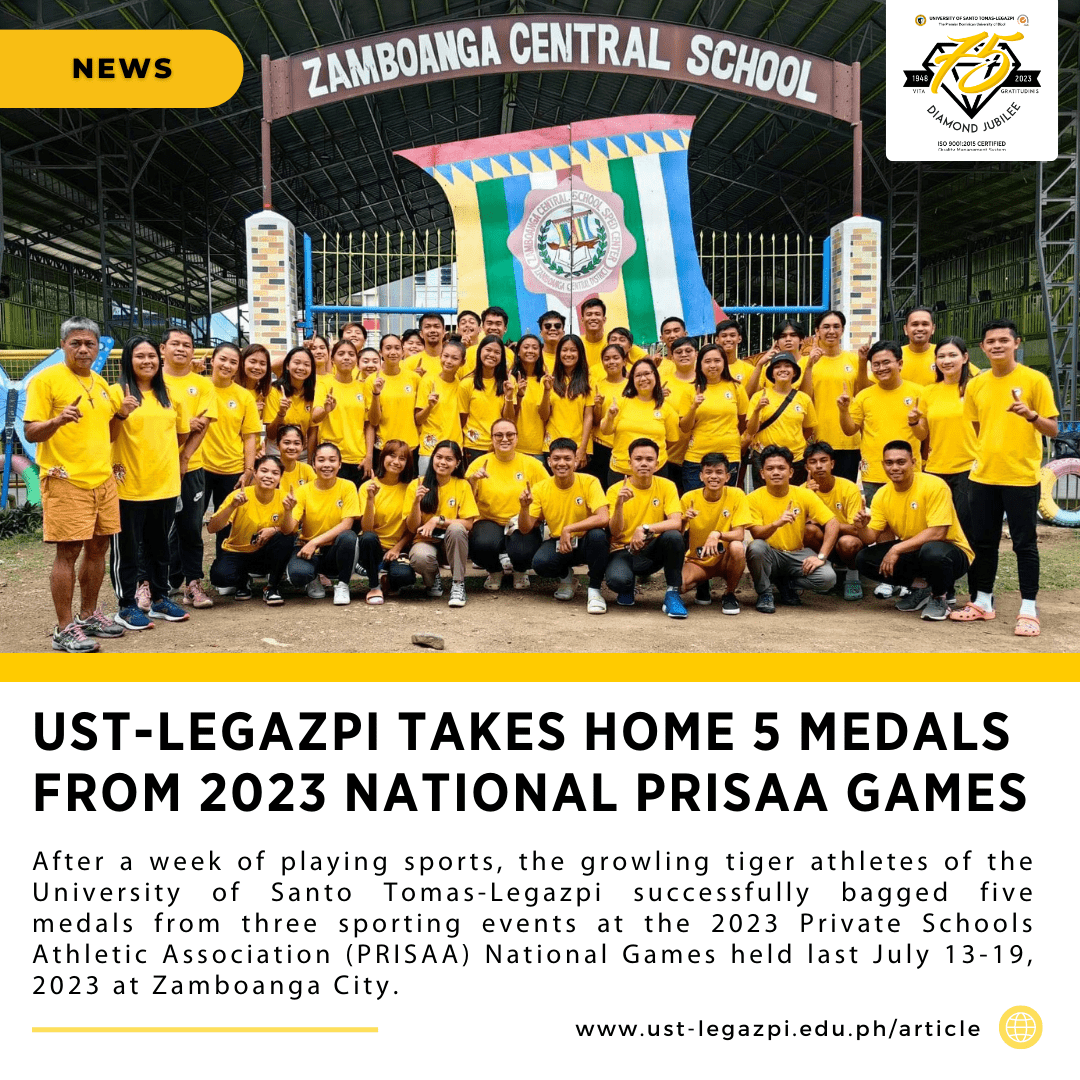 Articles Archive - University of Santo Tomas - Legazpi