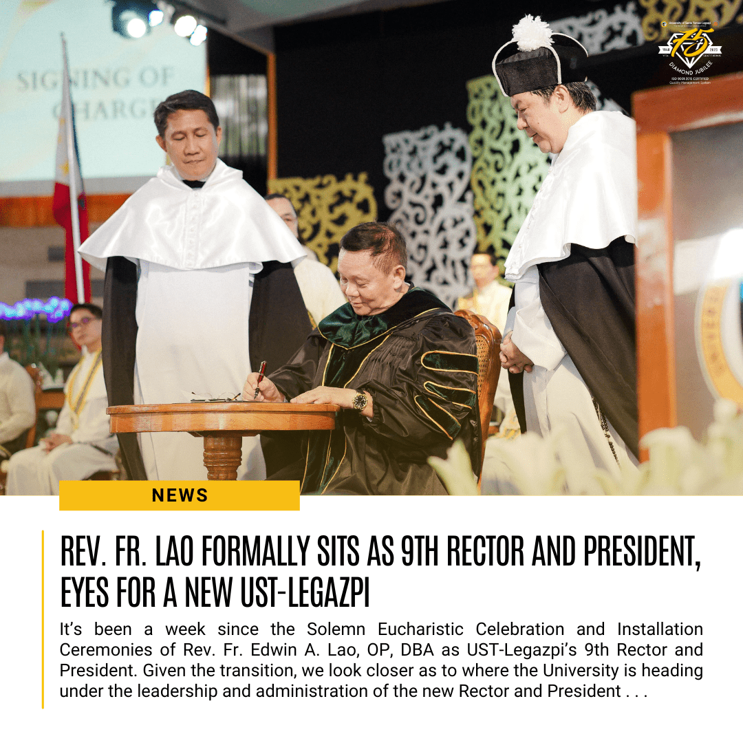 University of Sto Tomas Legazpi | Bicol Dominican University